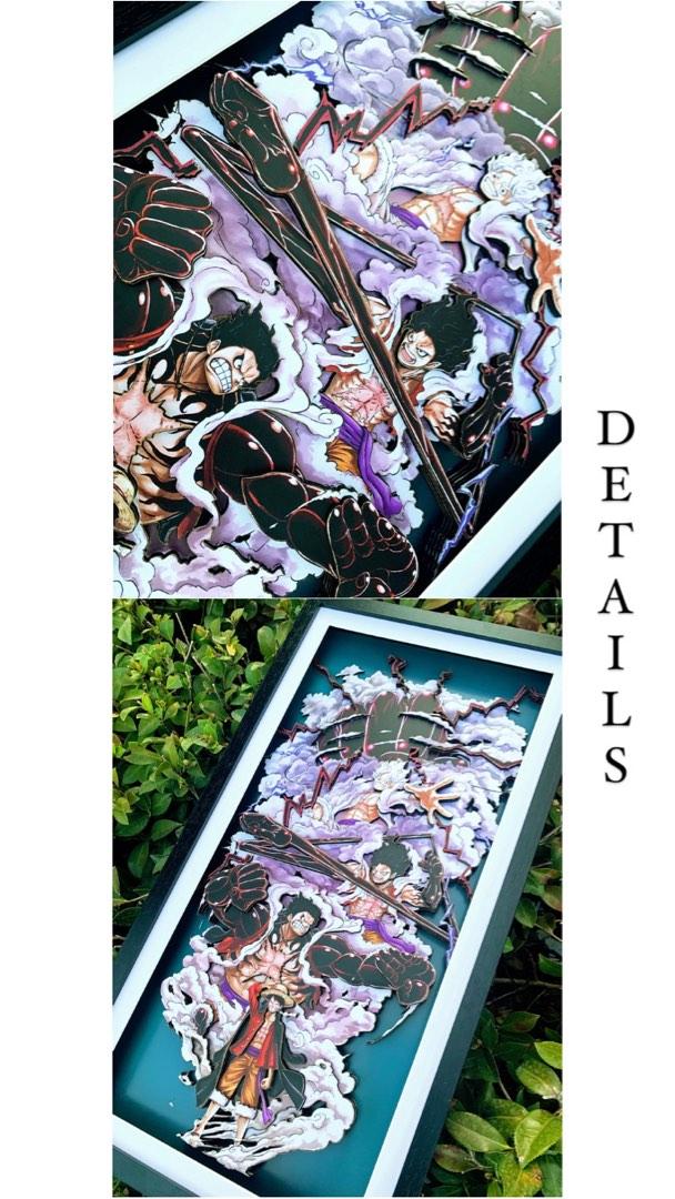 神秘画廊 Studio - Luffy Gear 5 Frame, Hobbies & Toys, Toys & Games on Carousell