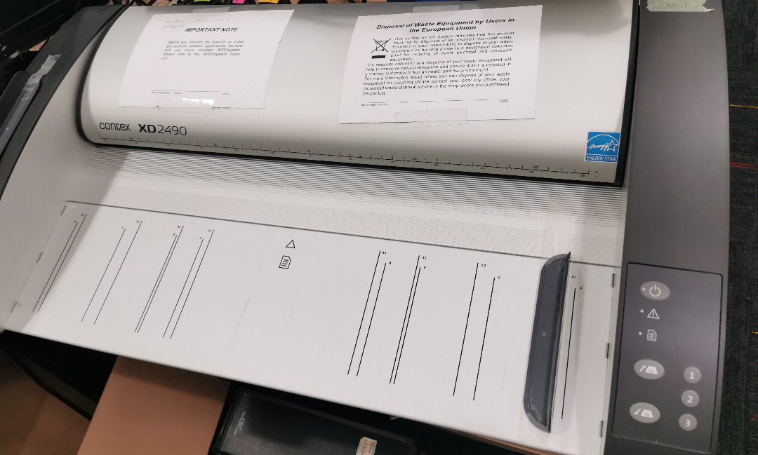 A1 drawing Color Scanner, Computers & Tech, Printers, Scanners ...