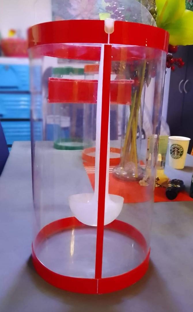 Acrylic Cold Container Gulaman, Melon, Buko pandan, Furniture & Home ...