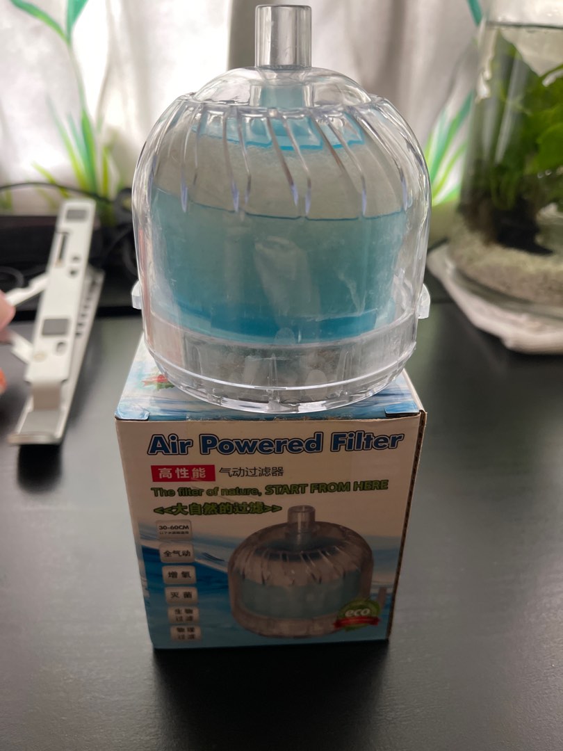 Air Powered Filter for Aquarium, Pet Supplies, Homes & Other Pet ...