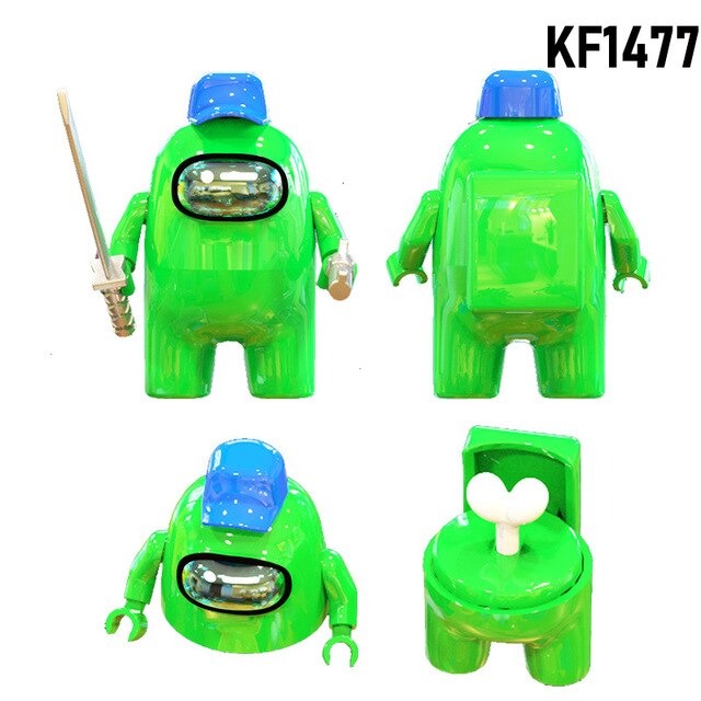 Among Us Building Blocks Action Model Toys Figures birthday Gift ...