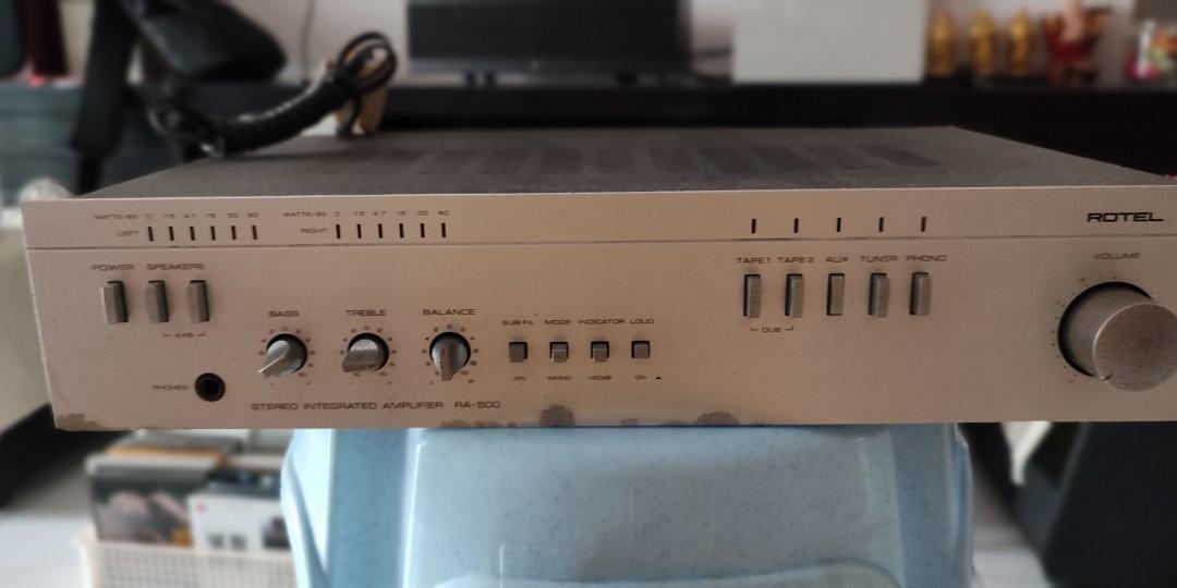 amplifier vintage, Audio, Soundbars, Speakers & Amplifiers on Carousell