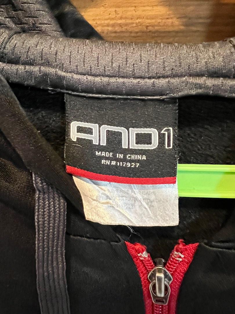 AND1 Hoodie Jacket, Men's Fashion, Coats, Jackets and Outerwear on ...