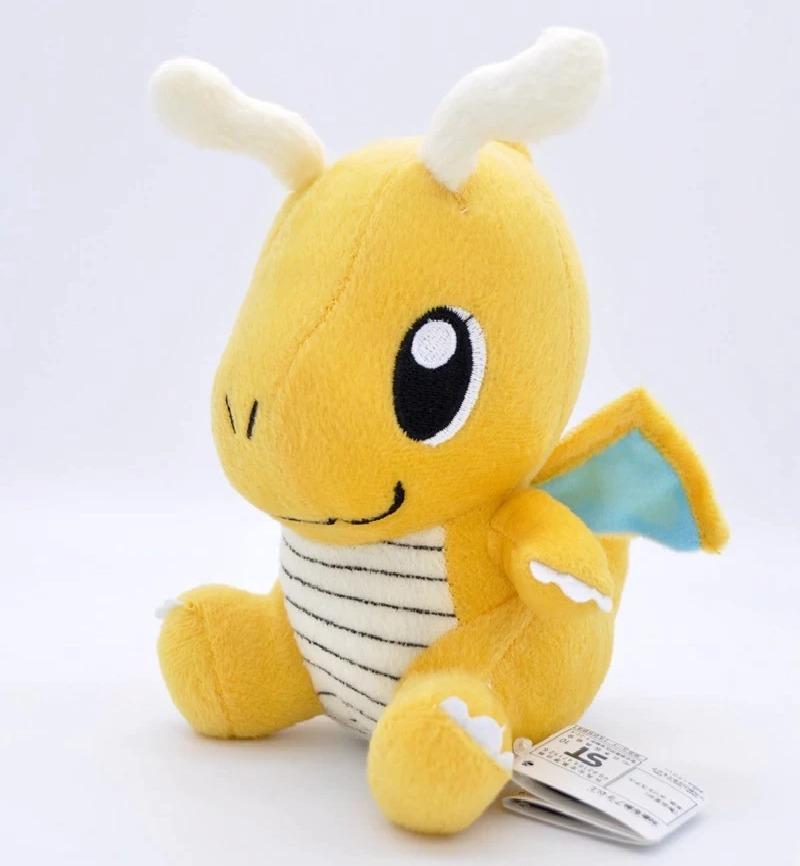 Anime Pokemon Dragonite Plush Toys Soft Stuffed Dragon Cute Cartoon ...