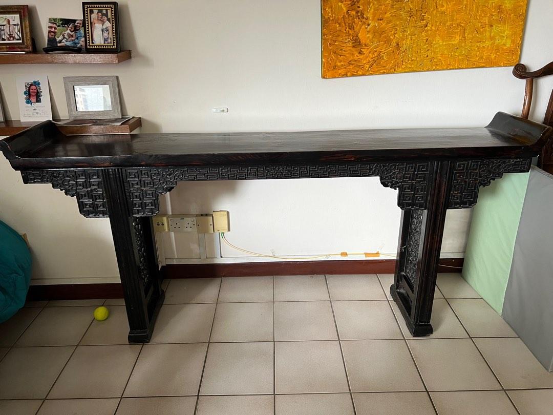 Antique Chinese counter, Furniture & Home Living, Furniture, Tables ...