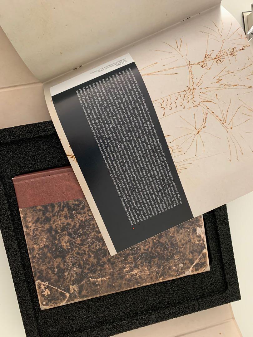 Antoni Gaudi manuscript replica, Hobbies & Toys, Books & Magazines ...