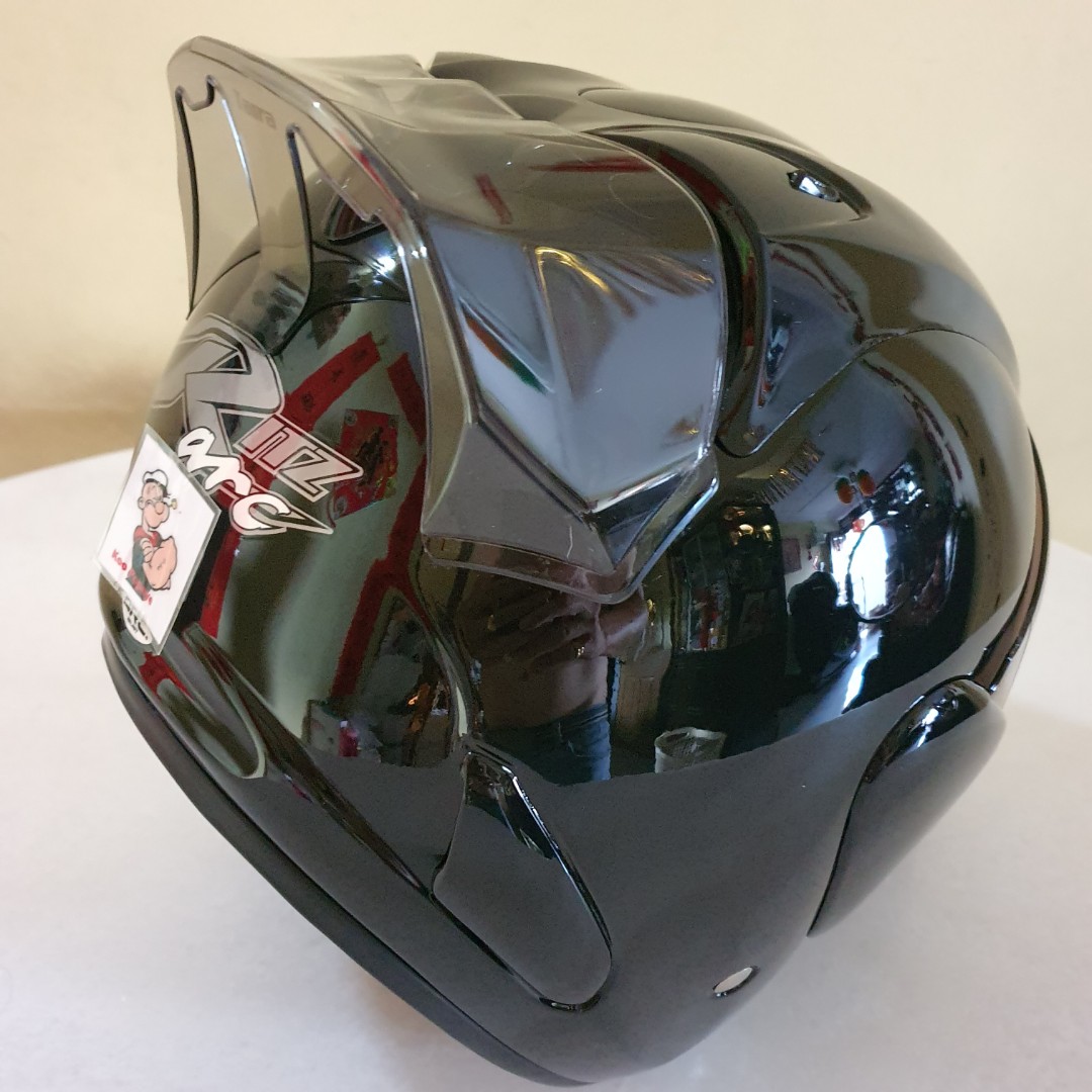 ARC RITZ HELMET BLACK COLOUR, Motorcycles, Motorcycle Accessories on ...