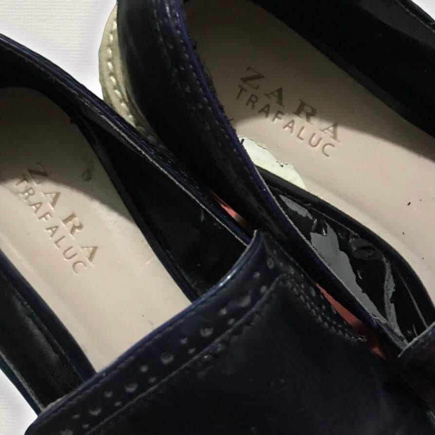 Authentic ZARA Trafaluc Espadrille Platform Loafer | 3260/101/010 ...