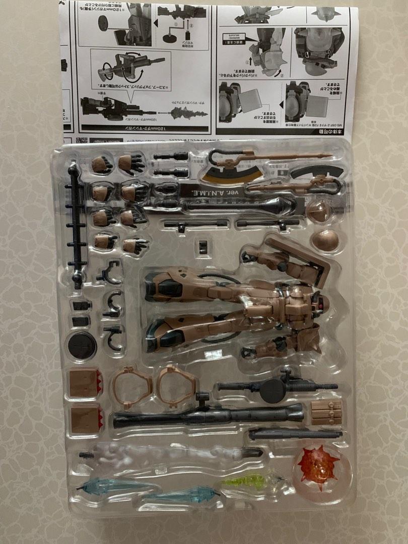 Bandai Brand New Robot Spirits/Damashii MS-06F2 Zaku II F2 Kimbareid ...