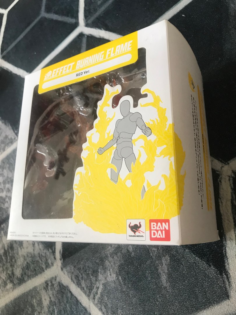 Bandai Red Flame Effect SHF and SHM, Hobbies & Toys, Toys & Games on ...