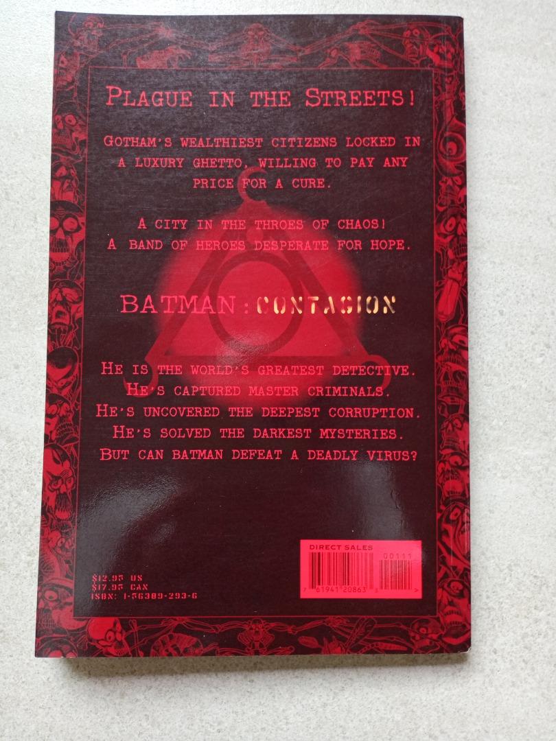 Batman : Contagion. Graphic Novel, Hobbies & Toys, Books & Magazines ...