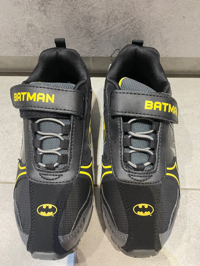 Batman sports shoes with lights., Babies & Kids, Babies & Kids Fashion ...