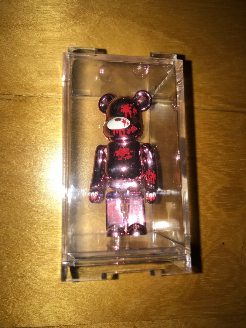 Bearbrick Gloomy bear chrome bear brick bling Be@rbrick Rare not series, Hobbies & Toys, Toys ...