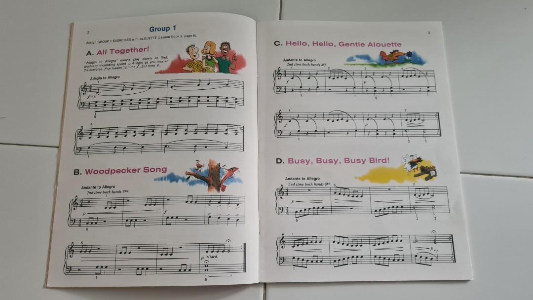 Beginner piano scores - Alfred's Basic Piano Library Level 2 Set ...