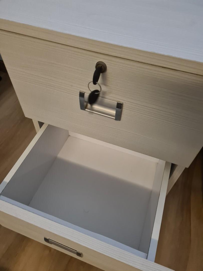 Bed-side Table with Lock, Furniture & Home Living, Furniture, Shelves ...