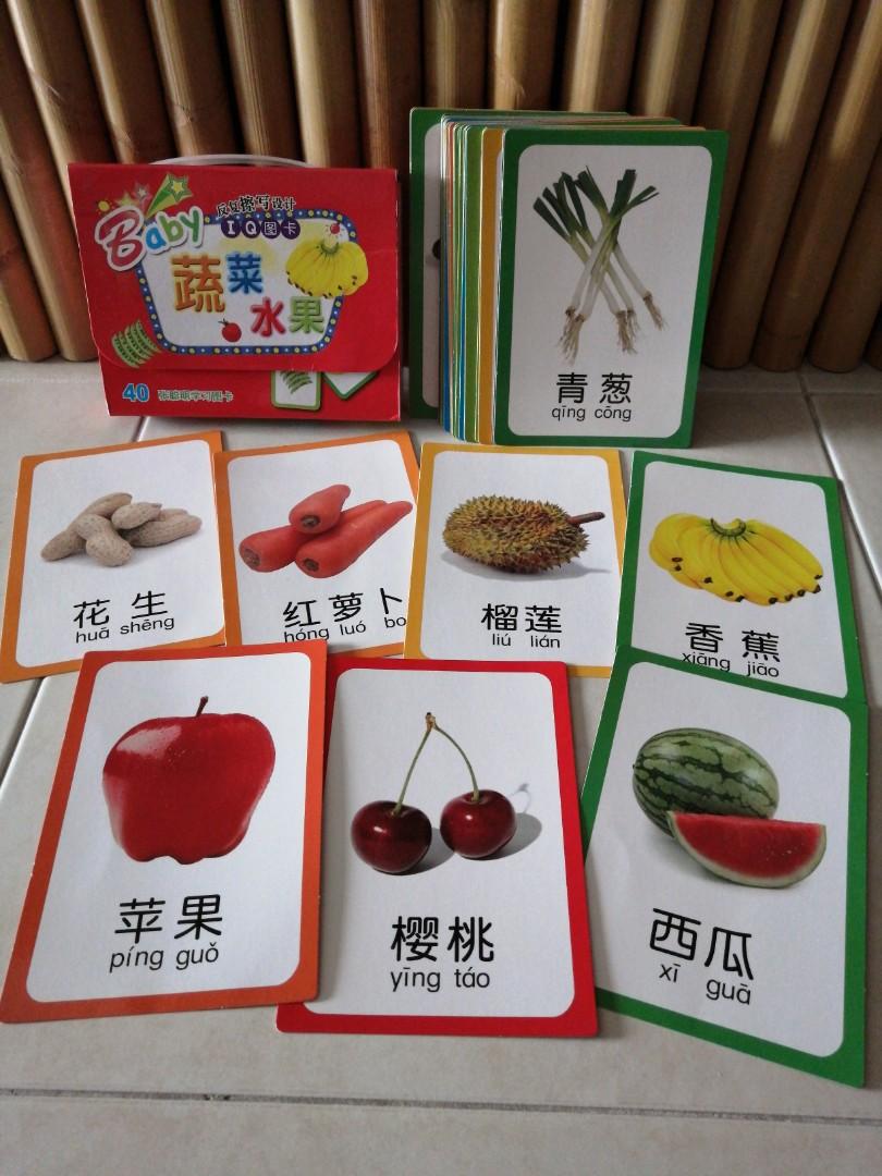 Bilingual Flash Cards, Hobbies & Toys, Books & Magazines, Children's ...