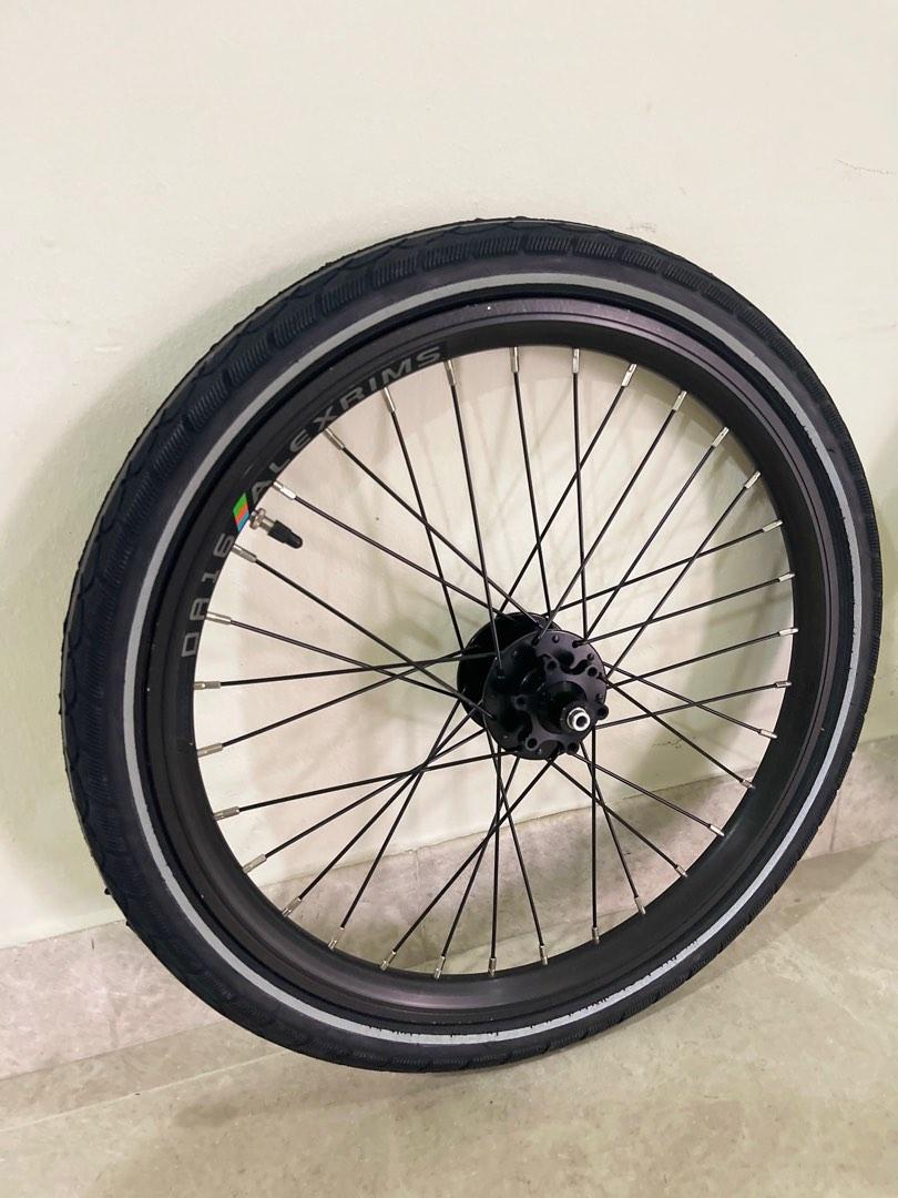 Birdy City Alex Rims DA16 with CST Tyres, Sports Equipment, Bicycles ...