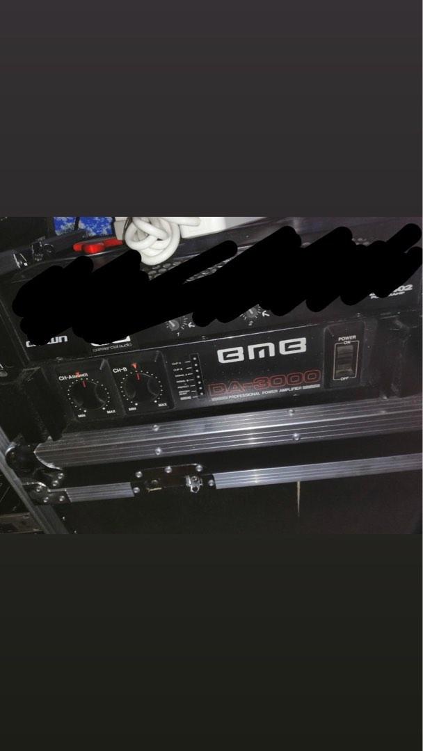 BMB DA-3000 Professional Power Amplifier, Audio, Soundbars, Speakers ...