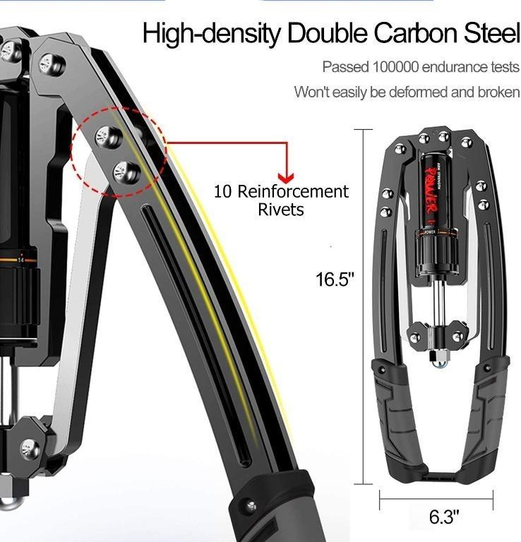 [BML] RELIANCER Adjustable Hydraulic Power Twister Arm Exerciser 22 ...