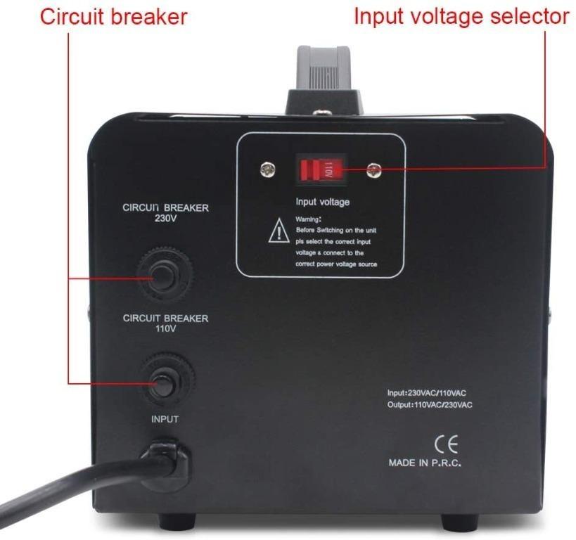 [BML] Voltage Transformer Converter 2000 Watt Step Up/Down Convert from ...