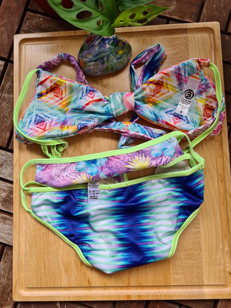 BNWT GRAPEFUL TOPIARY Bikini (Tags: Reversible, Fun, Aztec, Summer ...