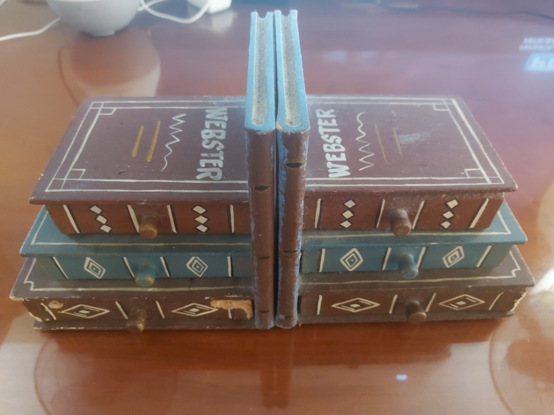 Bookends with drawers, Furniture & Home Living, Home Improvement ...