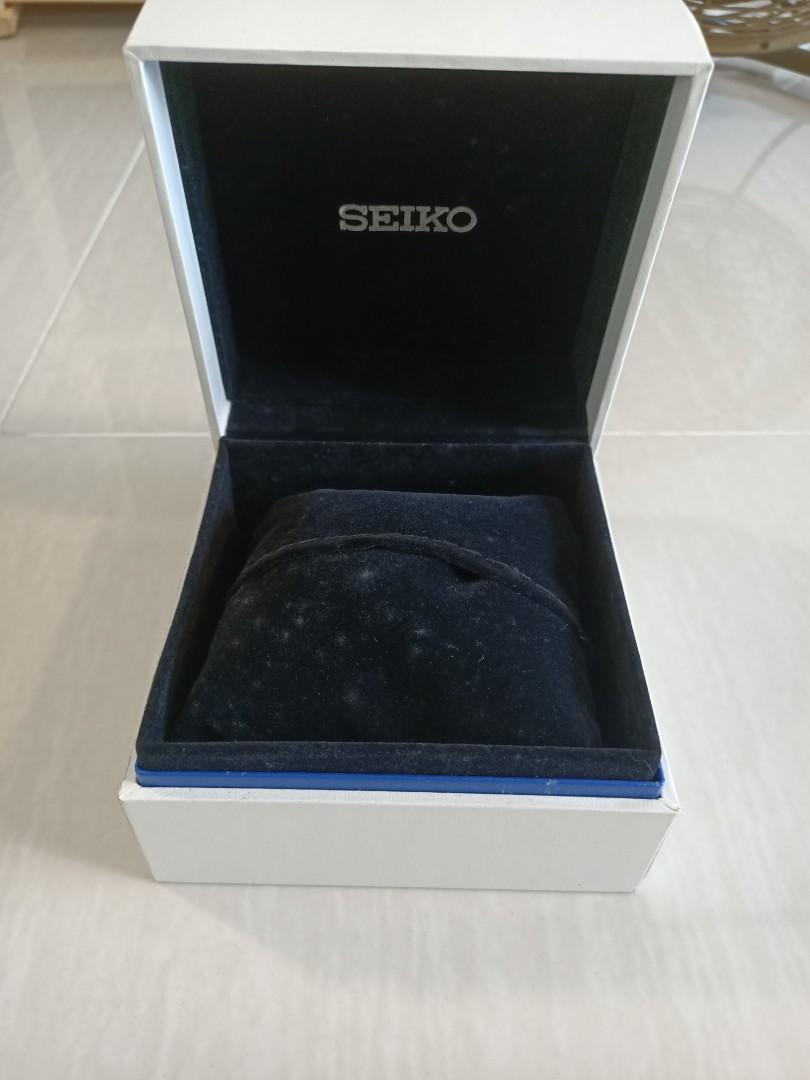 BOX ONLY - Seiko Watch Box, Men's Fashion, Watches & Accessories ...