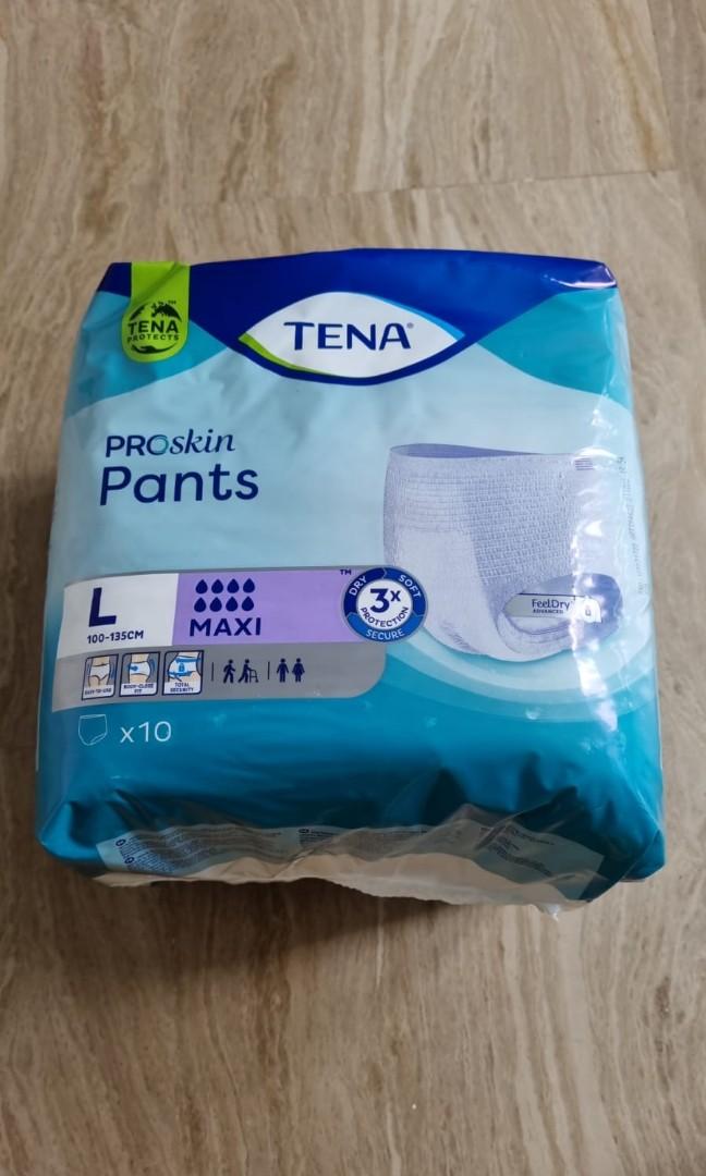 Free delivery! Brand New Tena proskin maxi pants, L size. 10 pcs per ...