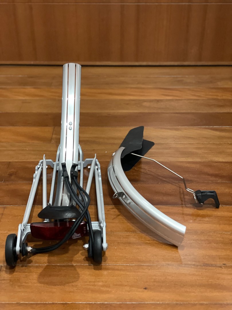 Brompton Original Rack and front L Fender, Sports Equipment, Bicycles ...