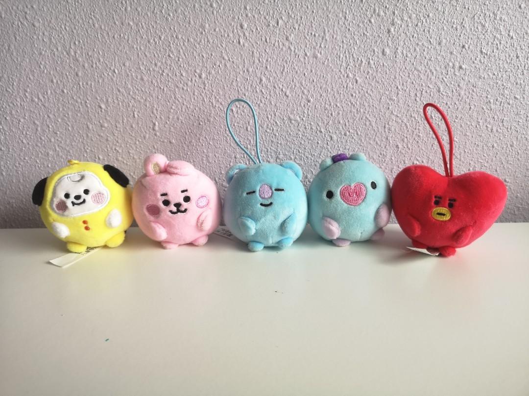 BT21 mini plushies, Hobbies & Toys, Toys & Games on Carousell