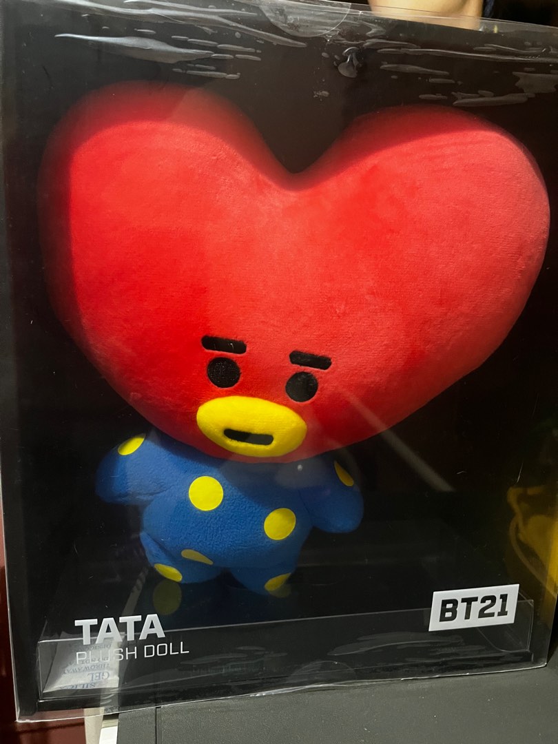 BT21 Tata Medium Standing Doll, Hobbies & Toys, Memorabilia ...