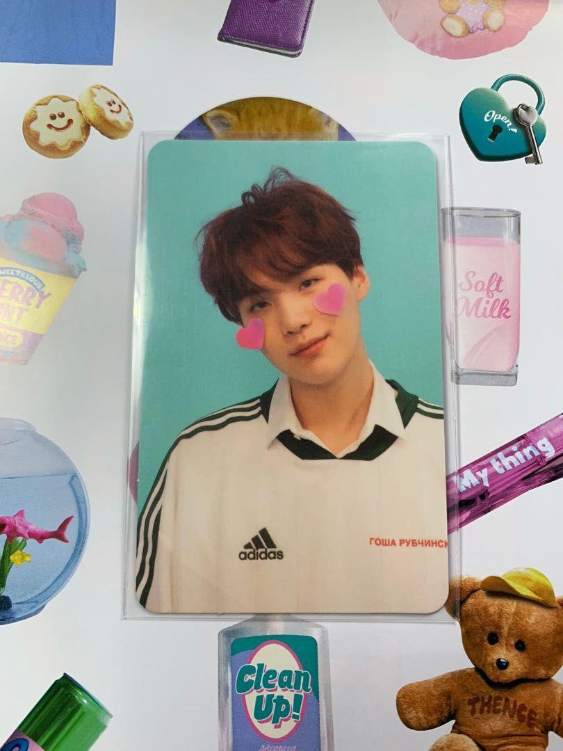 BTS Love Yourself LY Answer ANS Yoongi SUGA F VER Photocard PC, Hobbies ...