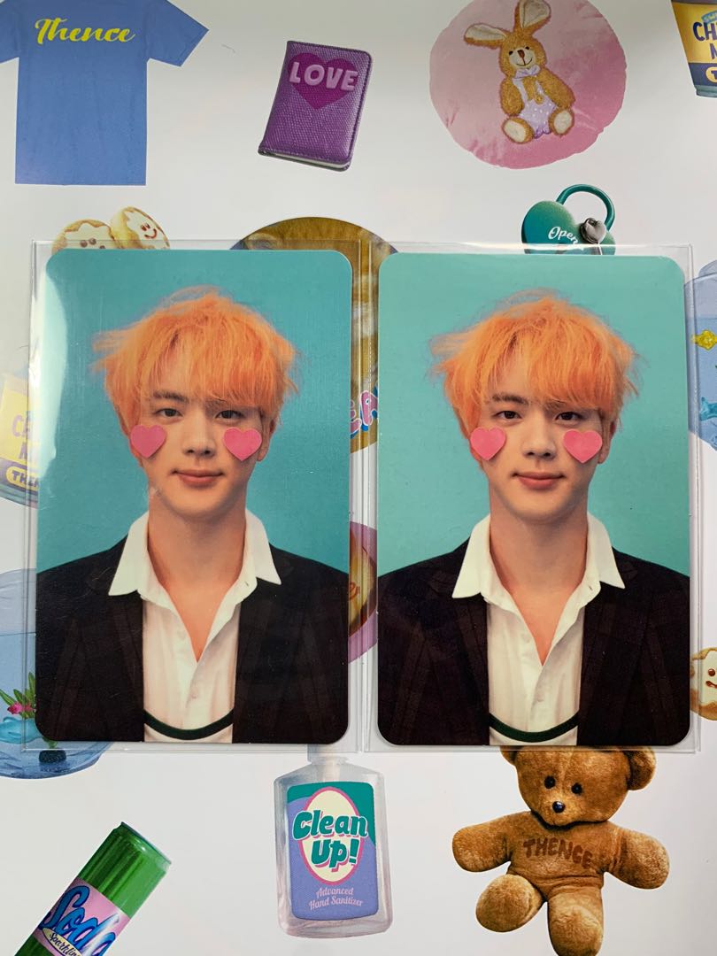 BTS Love Yourself LY Answer ANS F VER Seokjin JIN Photocard PC, Hobbies ...