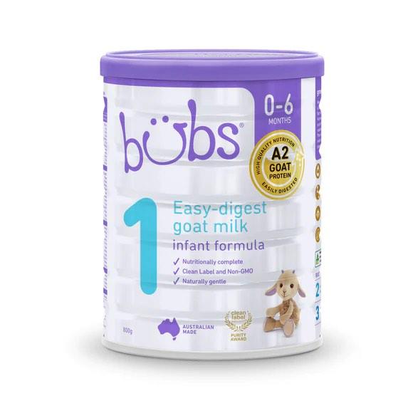 Bubs Organic Goats Milk, Babies & Kids, Nursing & Feeding ...