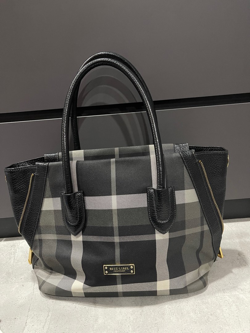 Burberry Blue label Handbag, Luxury, Bags & Wallets on Carousell