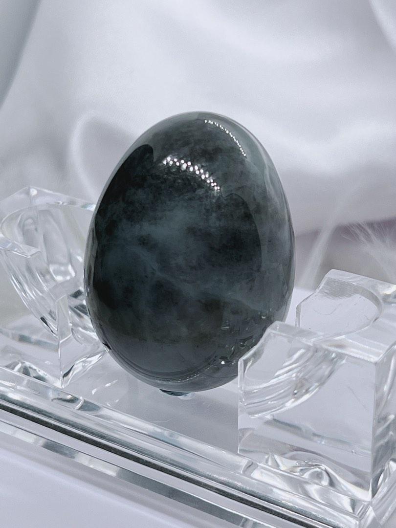 Burmese Jadeite Type A Green Jadeite Egg & Wuji Jadeite Egg display, Hobbies & Toys, Memorabilia ...