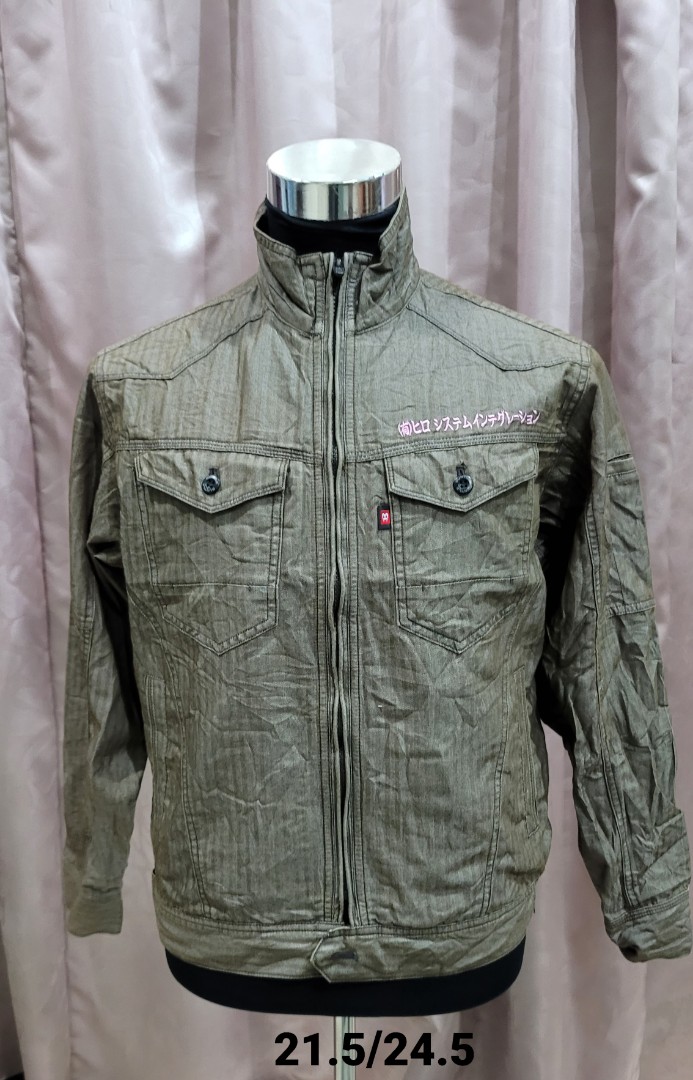 BURTLE WORKWEAR JACKET JAPANESE BRAND, Men's Fashion, Coats, Jackets ...