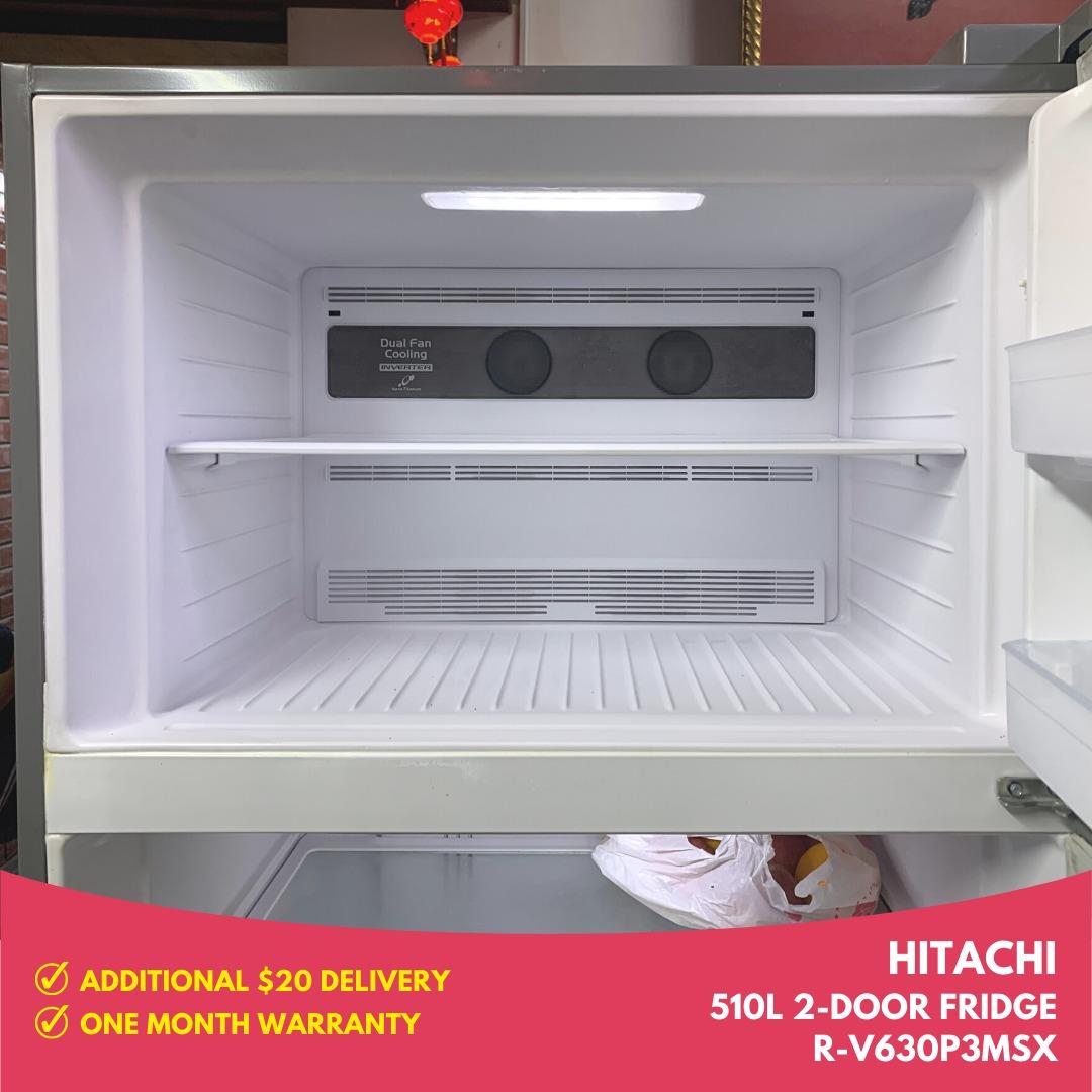 BUY NOW! HITACHI 510L 2-Door Fridge_R-V630P3MSX (91896), TV & Home ...