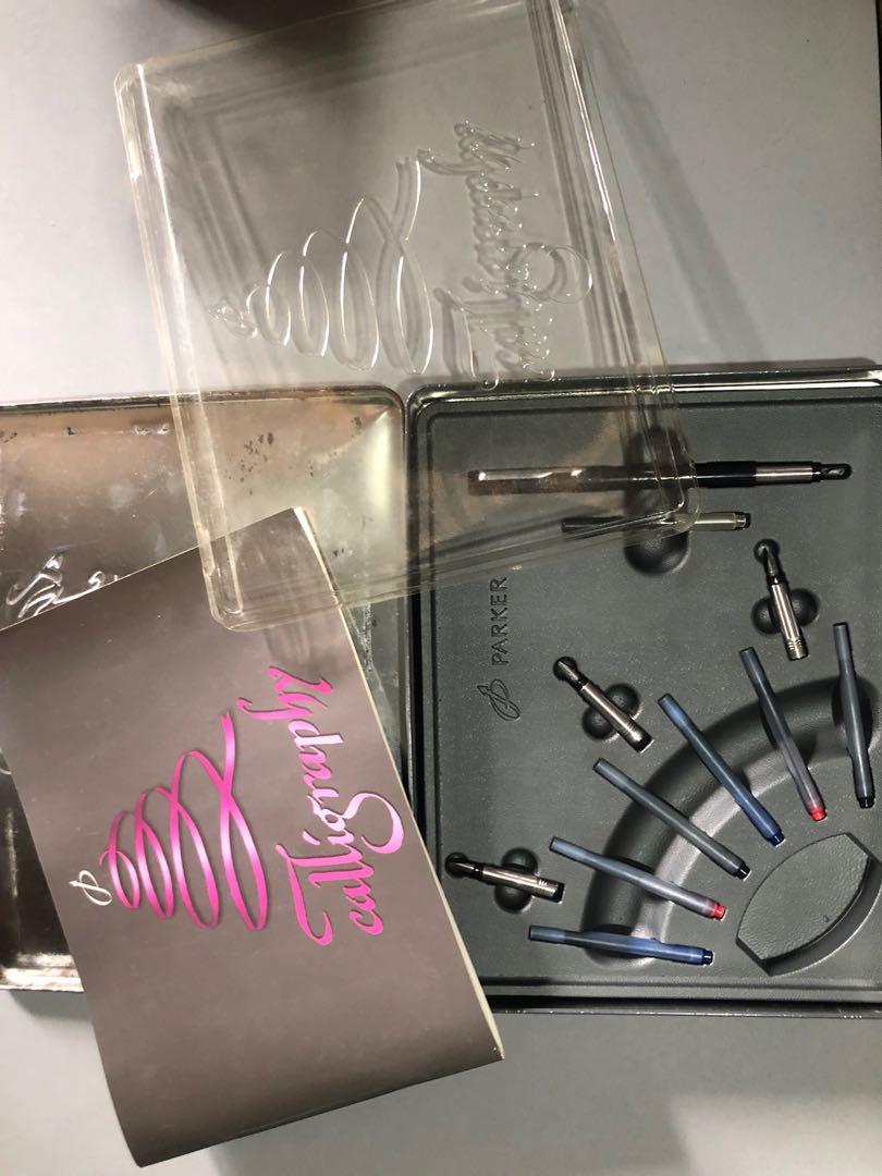 Parker Calligraphy pen set, Hobbies & Toys, Stationary & Craft, Art ...