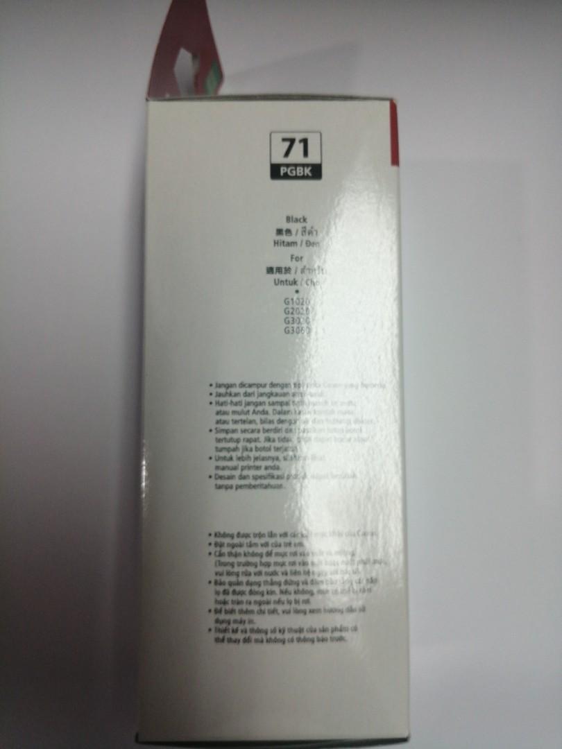 Canon gi 71 black ink, Computers & Tech, Parts & Accessories, Other ...