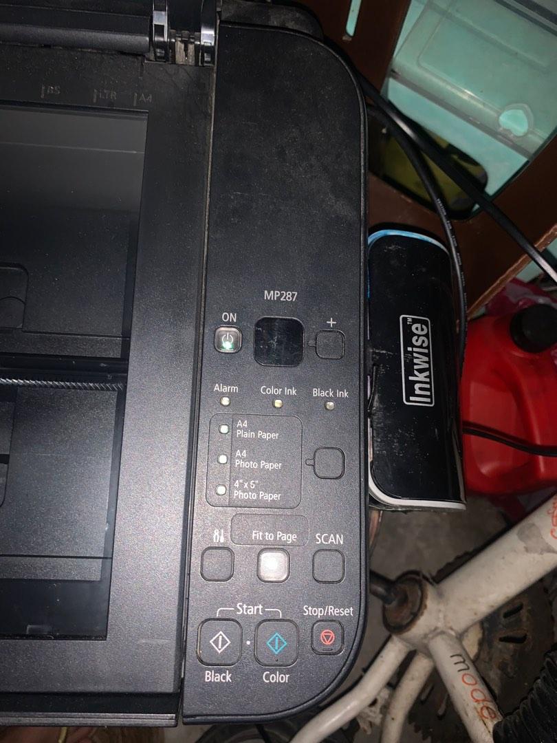 Canon mp287 3in1 printer, Computers & Tech, Printers, Scanners ...