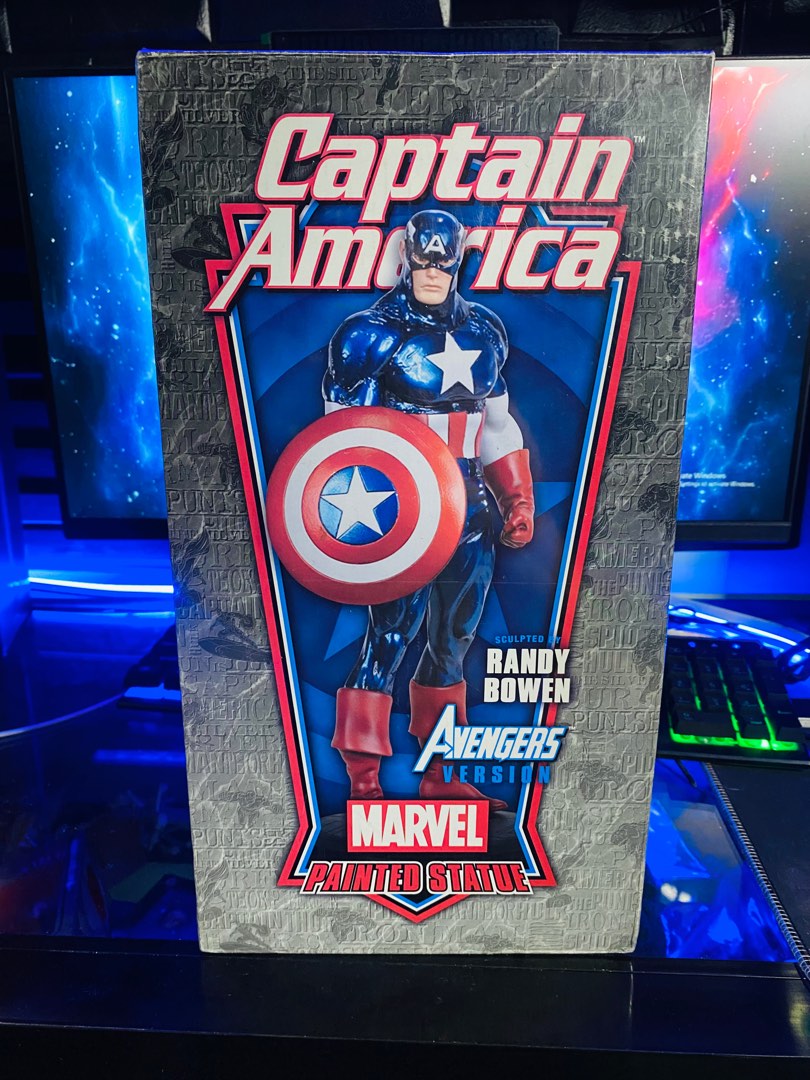 Captain America by Randy Bowen (LIMITED EDITION), Hobbies & Toys, Toys ...