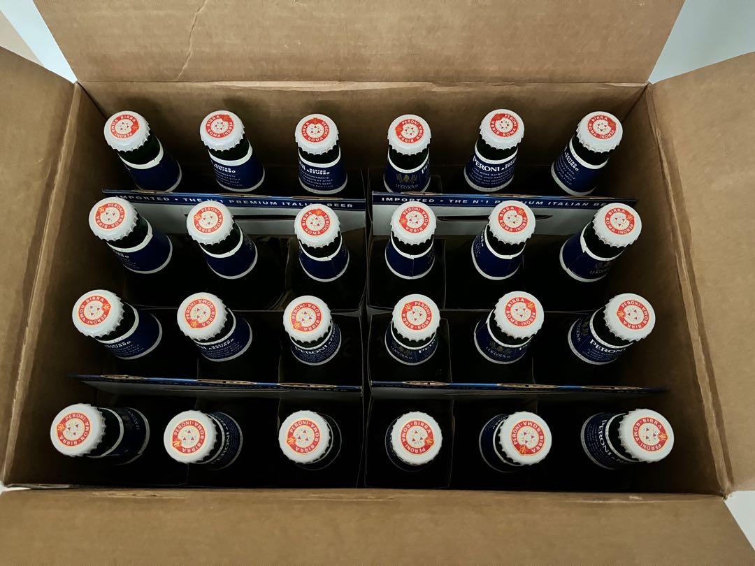 Case of Peroni Beers, Food & Drinks, Alcoholic Beverages on Carousell