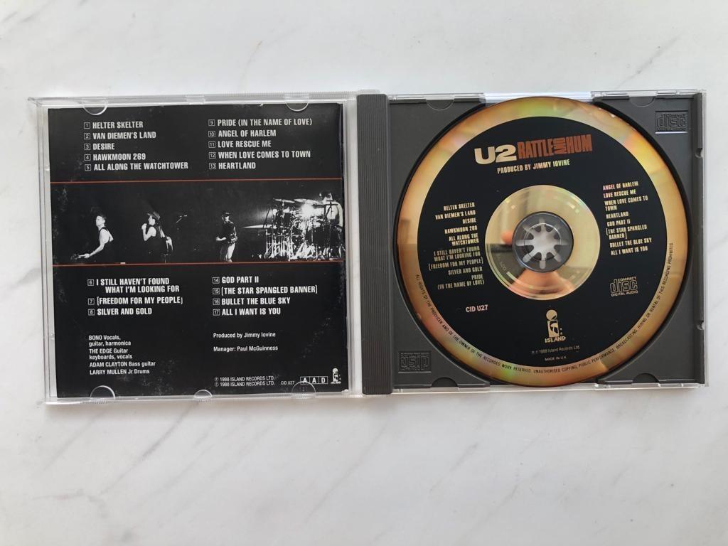CD : U2 ~ Rattle and Hum, 興趣及遊戲, 音樂樂器 & 配件, 音樂與媒體 - CD 及 DVD - Carousell