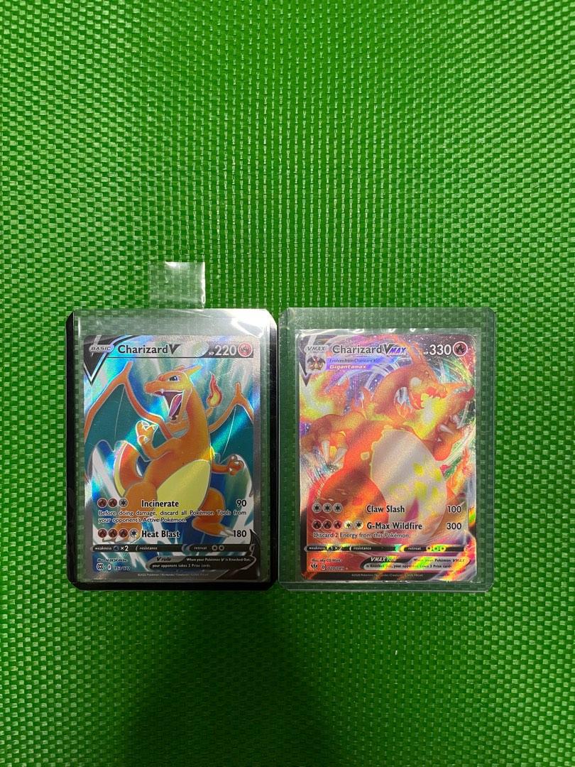 CHARIZARD V FULL ART AND CHARIZARD VMAX, Hobbies & Toys, Toys & Games ...