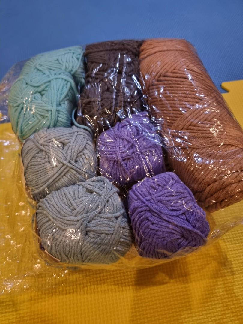 Crochet yarn, Hobbies & Toys, Stationary & Craft, Handmade Craft on ...