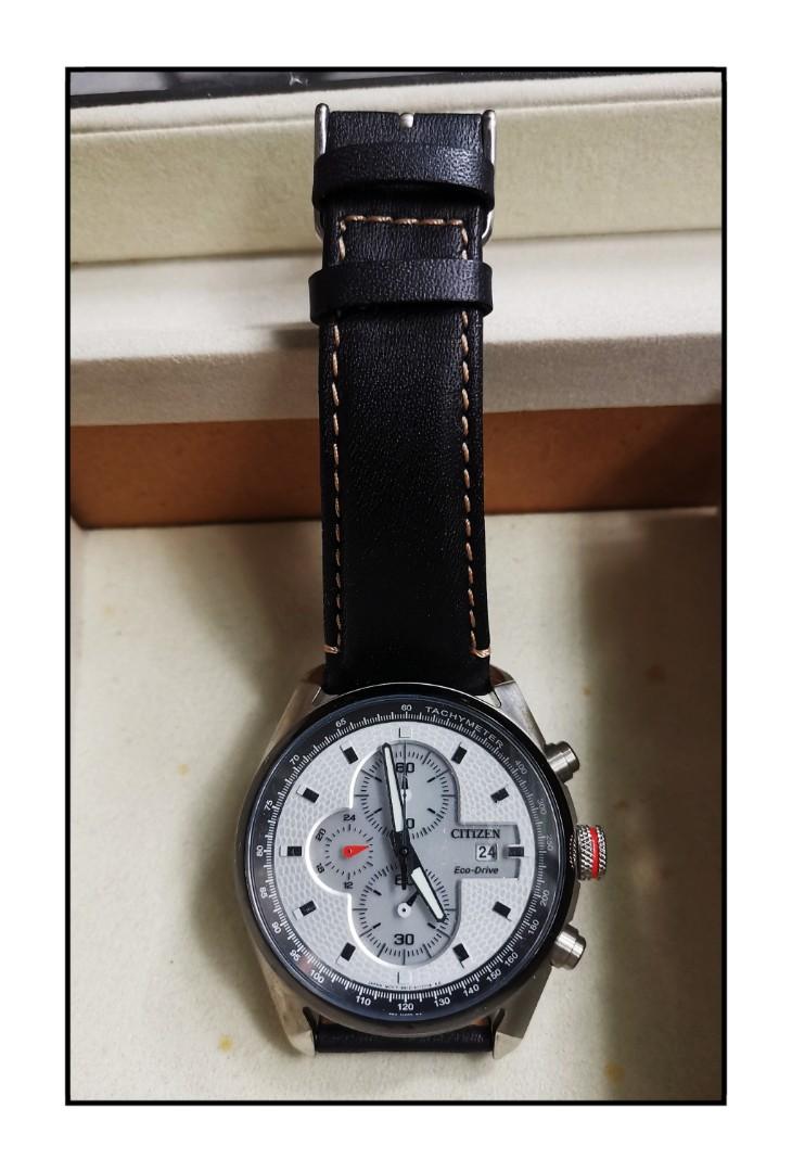 Citizen Eco-Drive Tachymeter, Men's Fashion, Watches & Accessories ...