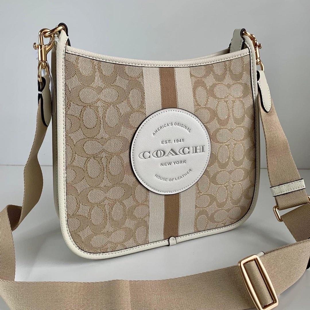 Coach Dempsey File Bag in Signature Jacquard, Women's Fashion, Bags ...
