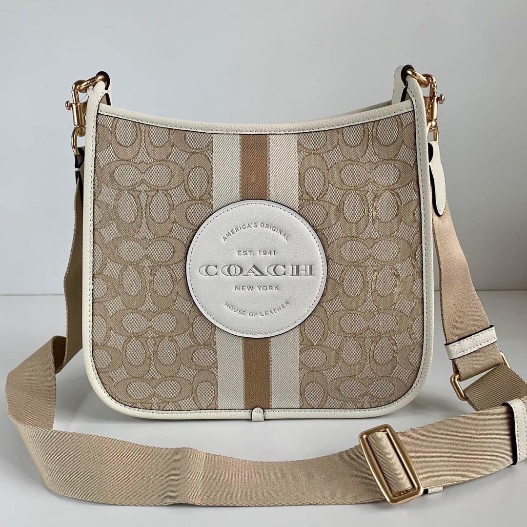 Coach Dempsey File Bag in Signature Jacquard, Women's Fashion, Bags ...