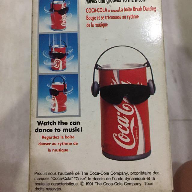 Coca Cola Dancing Can Vintage 1991 Takara Brand New, Hobbies & Toys ...